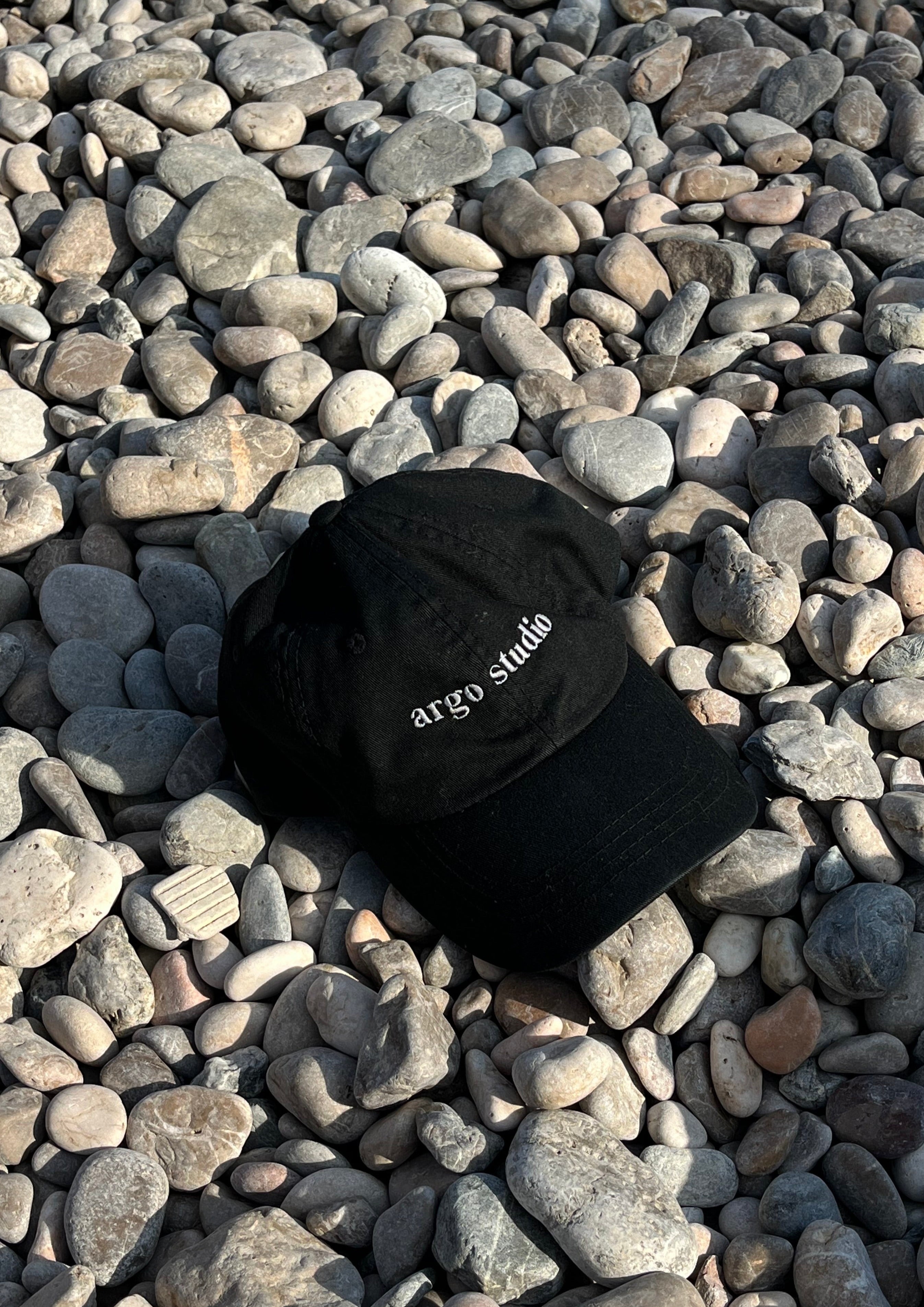 Soft Cotton Cap Black - Argo Studio