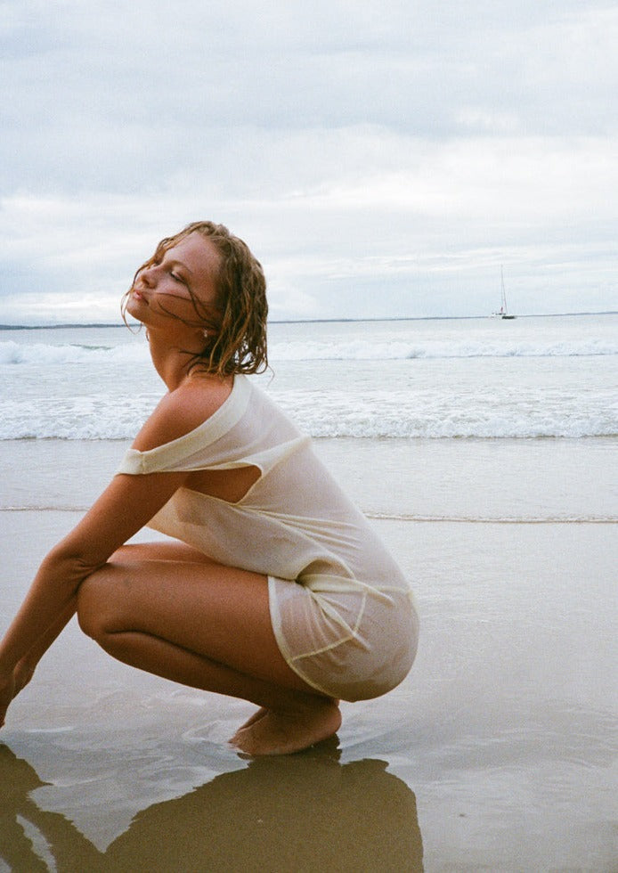 Dukan Dress in Pale Yellow – Argo Studio