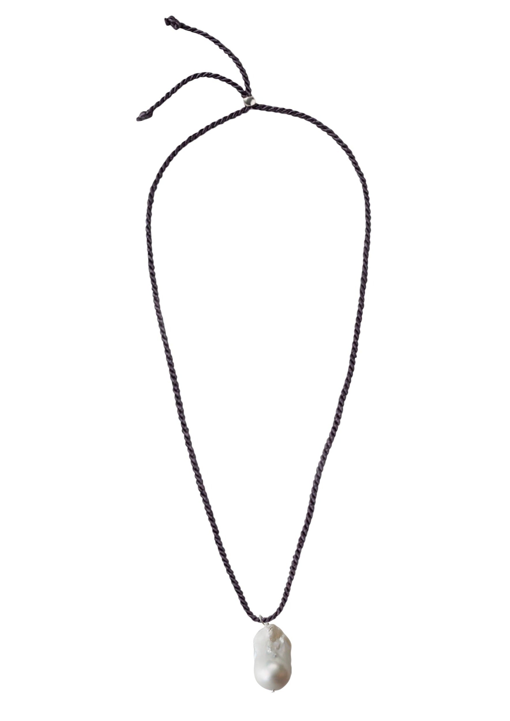 Pania Pearl Cord Necklace Online - Argo Studio